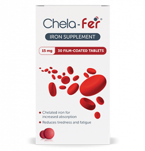 ChelaFer® 15mg - 60 tablets | Chela Fer